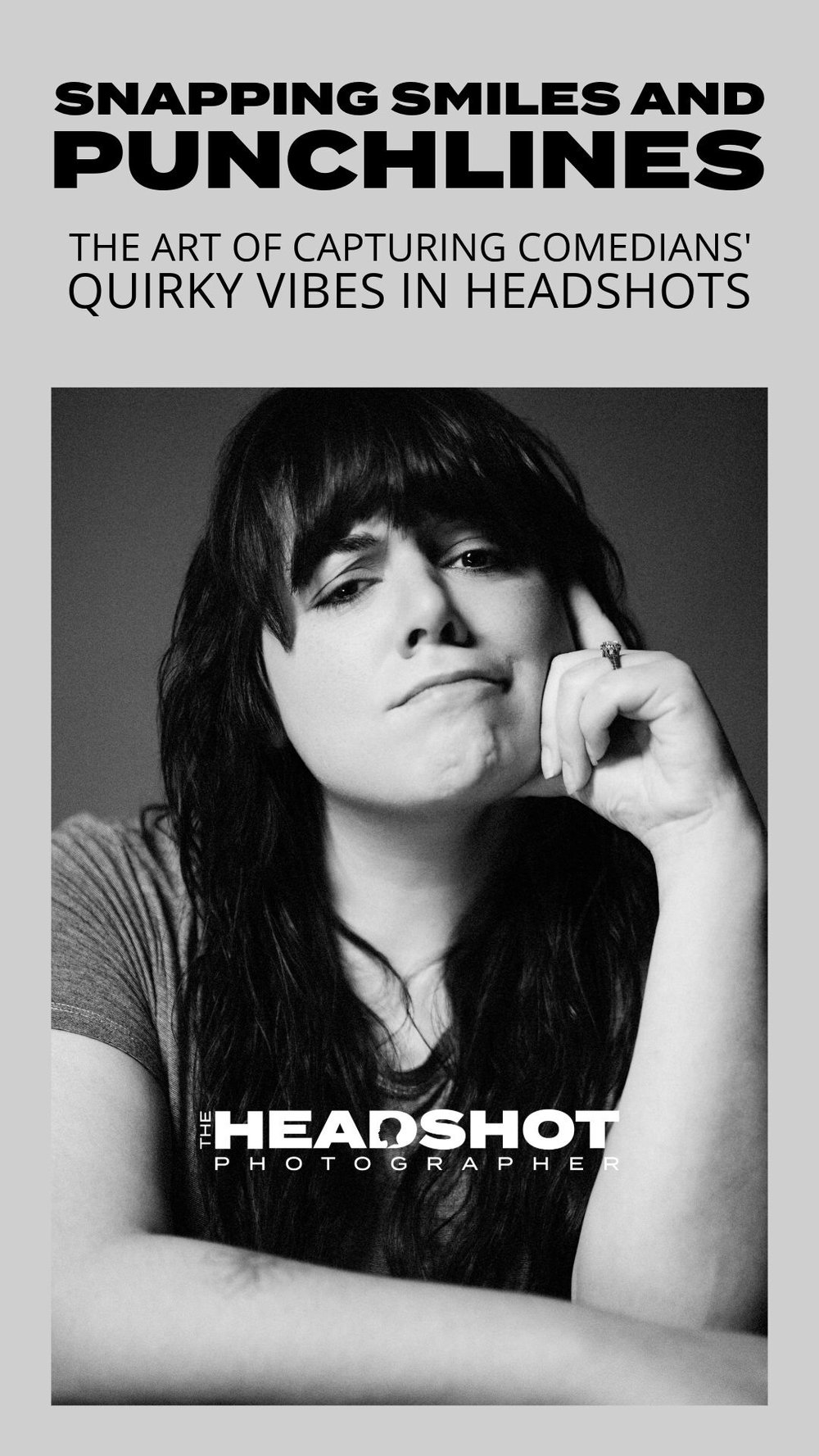 Smiles and Punchlines: The Art of Capturing Comedians' in Headshots