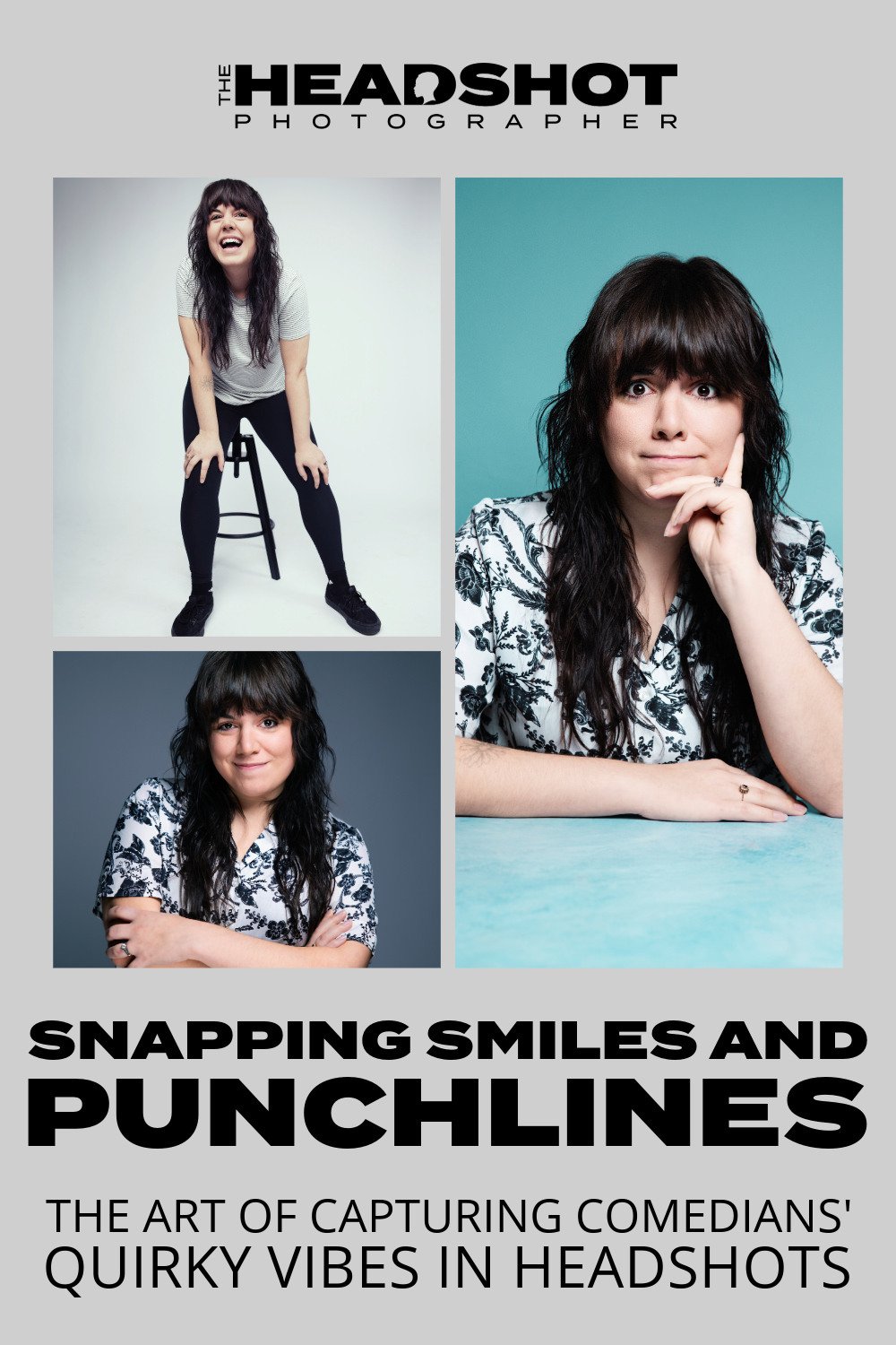 Smiles and Punchlines: The Art of Capturing Comedians' in Headshots